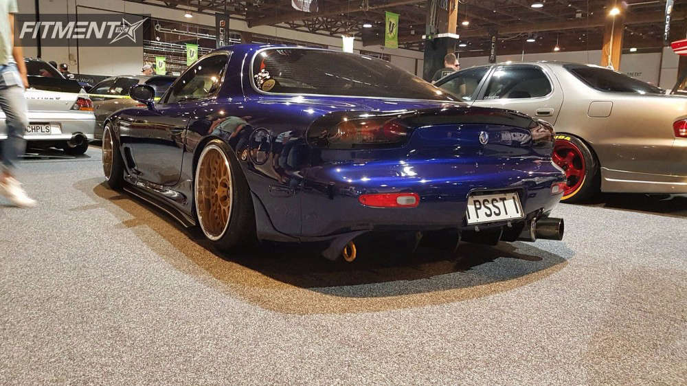 1992 Mazda RX-7 Base with 17x10.5 Work VS XX and Falken 245x40 on ...