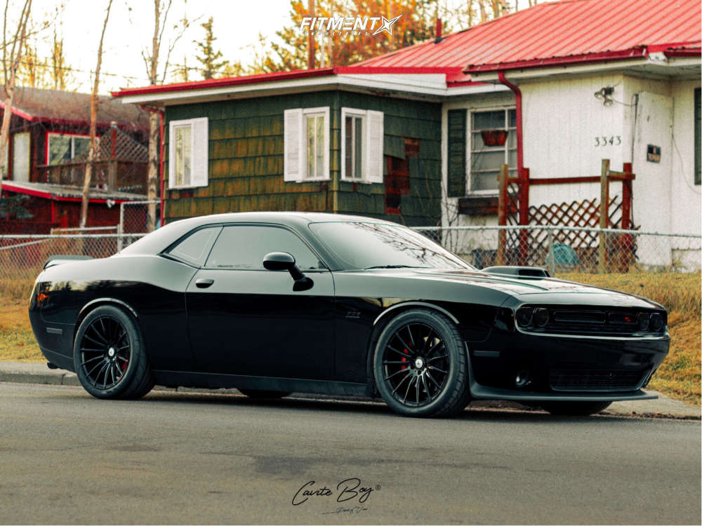 2021 Dodge Challenger R/T Scat Pack with 20x9 Asanti Black Abl-14 and Nitto 275x40 on Lowering ...