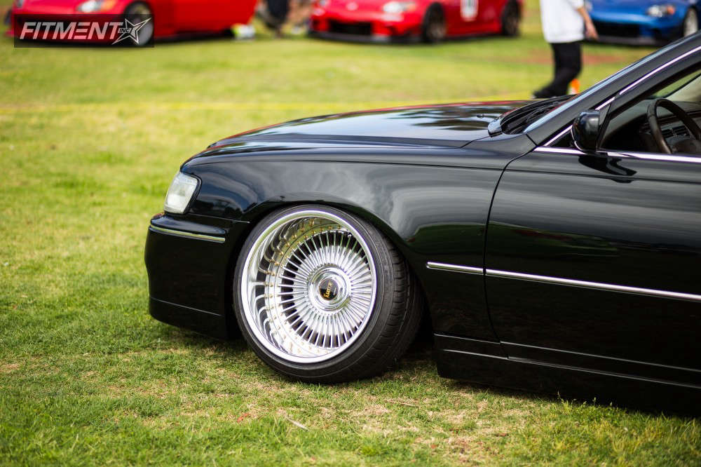 1998 INFINITI Q45 Base with 18x11.5 Work Emitz and Delinte 255x35 on ...