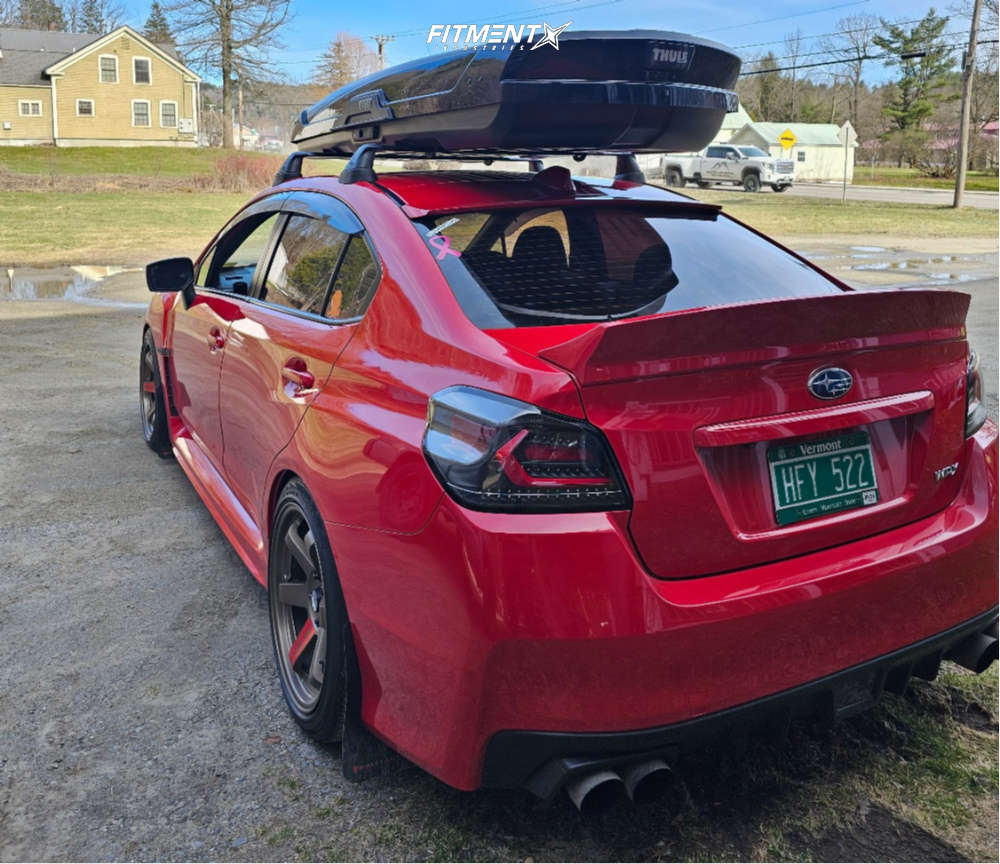 2019 Subaru WRX Base with 18x10.5 AVID1 Av6 and Continental 245x40 on ...