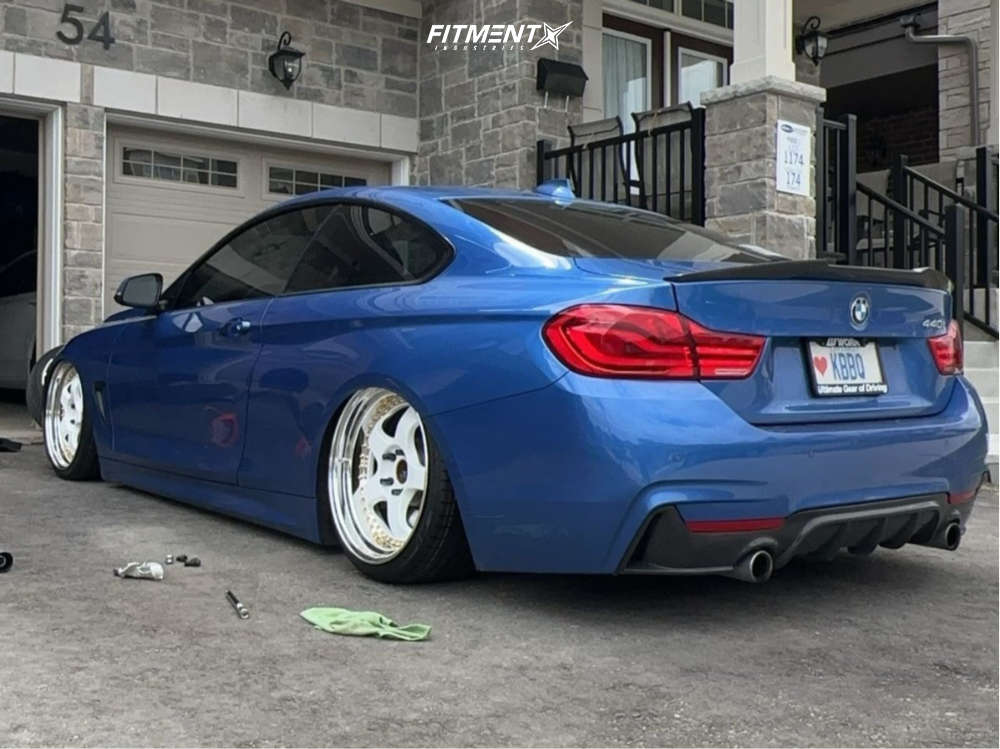 2019 BMW 440i XDrive Base with 19x9.5 Work Meister S1 3p and Pirelli ...