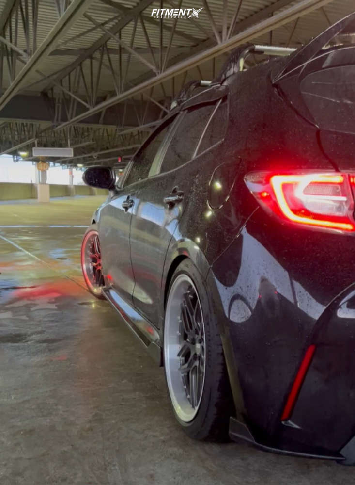 2021 Toyota Corolla XSE with 18x9.5 ESR Cs15 and Michelin 255x35 on ...