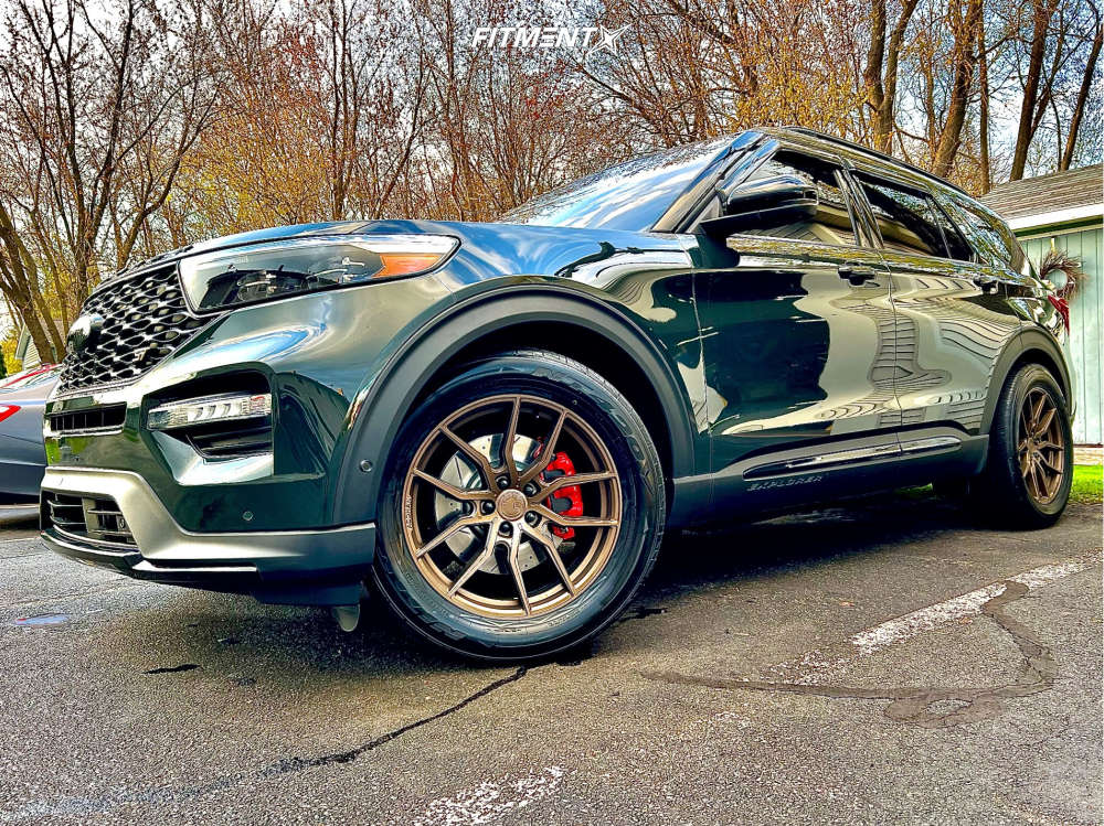 2022 Ford Explorer ST with 20x9 Aodhan Aff1 and Nitto 285x50 on ...