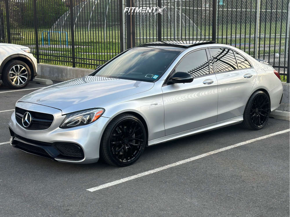 2018 Mercedes-Benz C43 AMG 4Matic with 19x8.5 MRR Gf5 and Atlas 225x40 ...