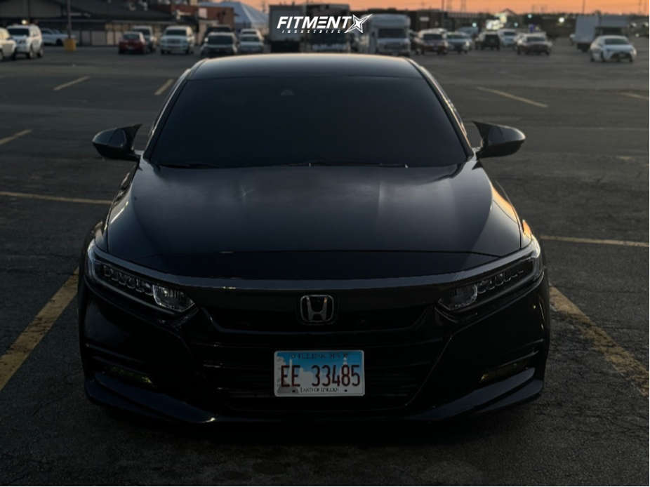 2019 Honda Accord Sport with 19x8.5 Aodhan Aff7 and Goodyear 235x40 on ...