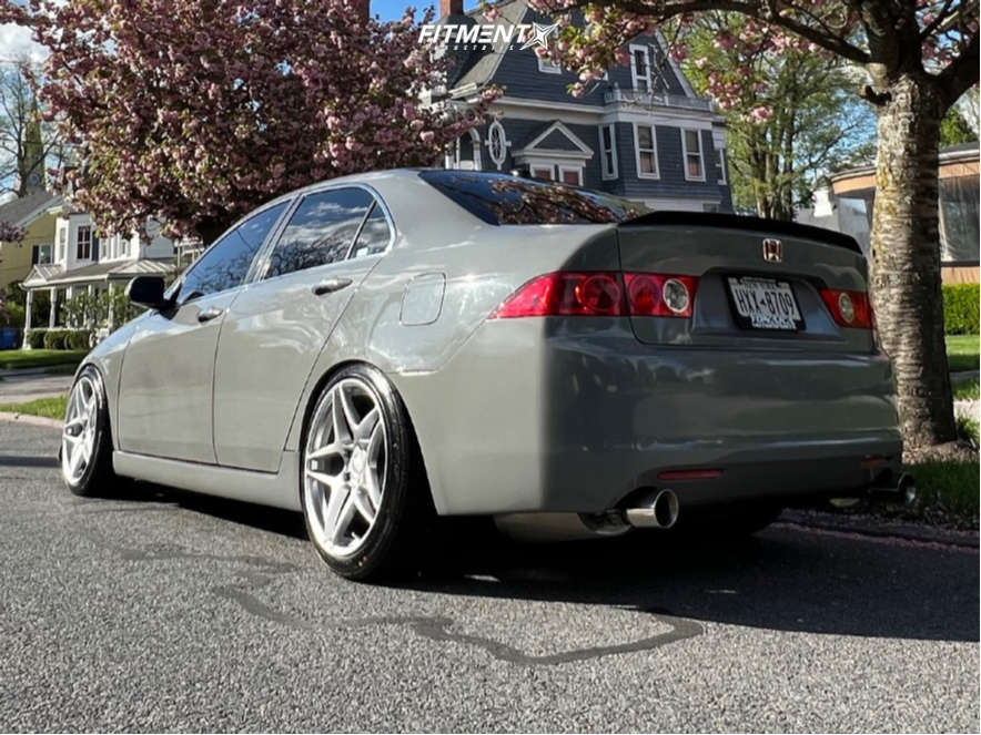 2005 Acura TSX Base with 18x9.5 Kansei Astro and Falken 235x40 on ...