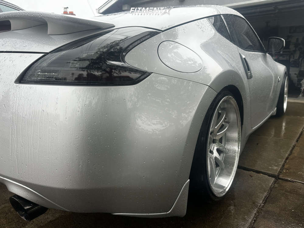 2013 Nissan 370Z Touring with 19x11 Aodhan Ds02 and Michelin 235x35 on ...