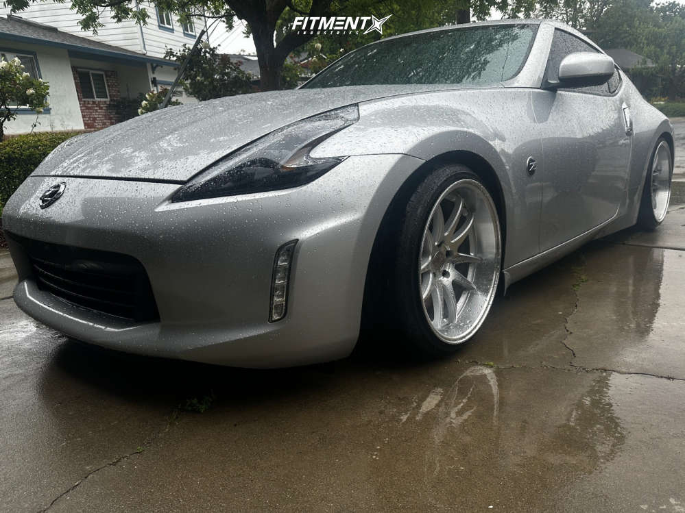 2013 Nissan 370Z Touring with 19x11 Aodhan Ds02 and Michelin 235x35 on ...