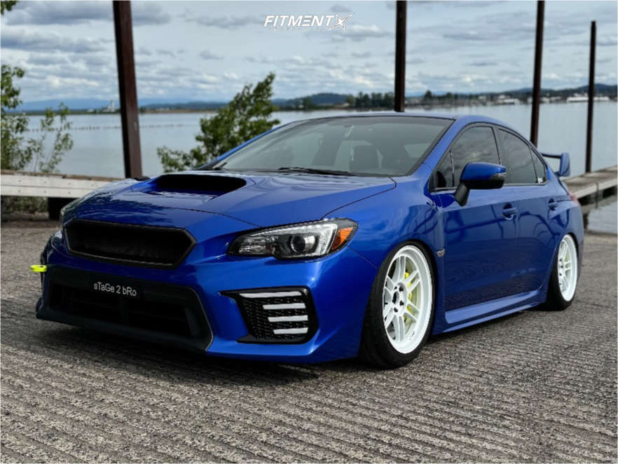 2018 Subaru WRX STI Base with 18x9.5 Enkei Rpf1 and Toyo Tires 245x40 ...