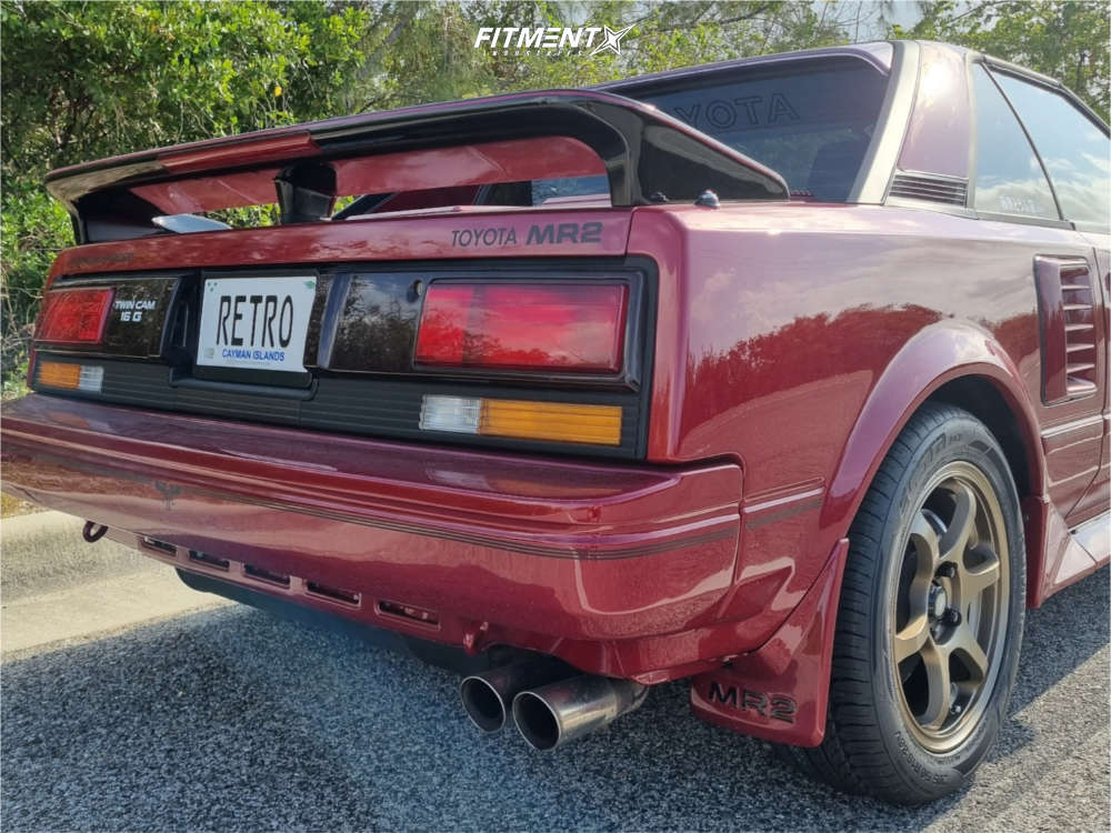 1988 Toyota MR2 Super Charged with 15x6.5 MST Mt40 and Kumho 205x50 on Stock Suspension ...