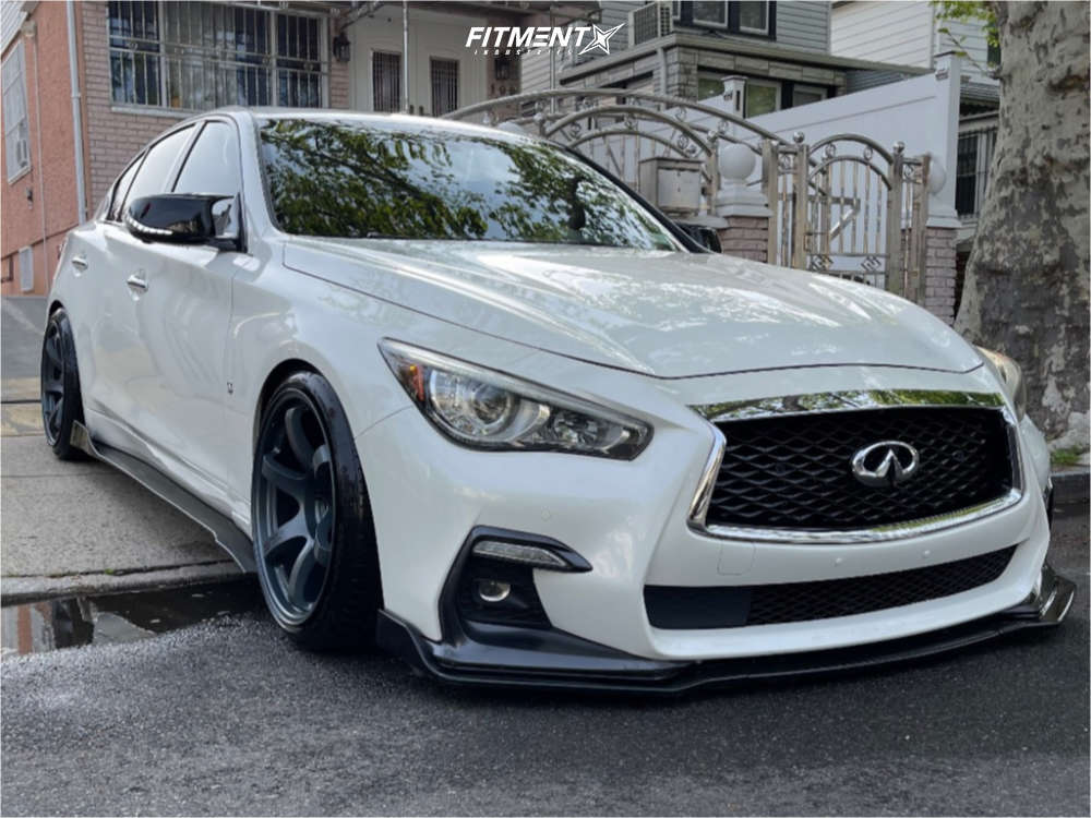2019 INFINITI Q50 Red Sport 400 with 19x10.5 Gram Lights 57dr and ...
