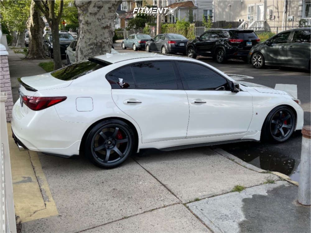 2019 INFINITI Q50 Red Sport 400 with 19x10.5 Gram Lights 57dr and ...