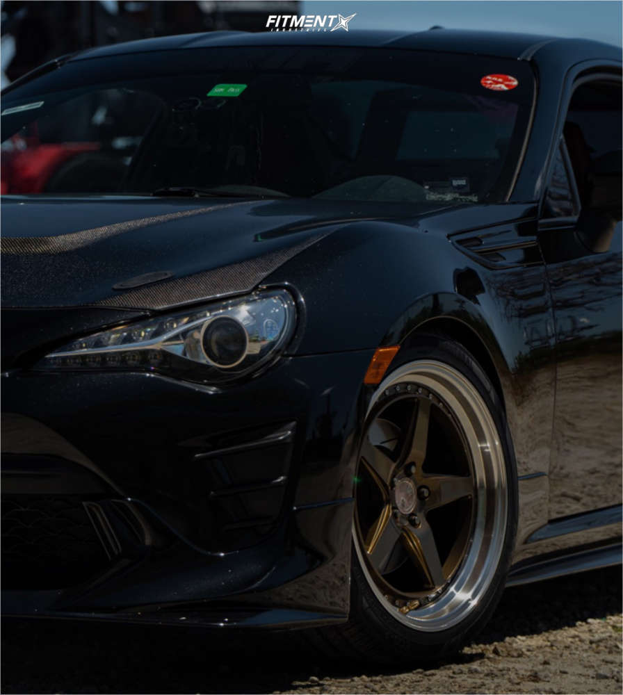 2019 Toyota 86 Base with 18x8.5 Aodhan Ds05 and Falken 235x40 on ...