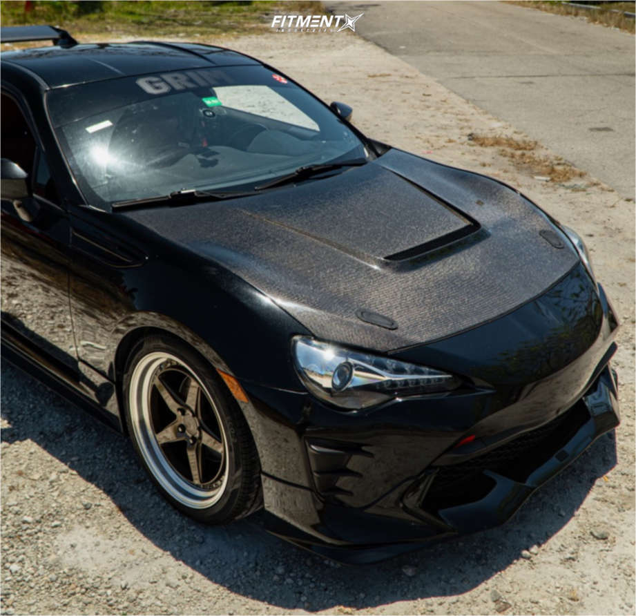 2019 Toyota 86 Base with 18x8.5 Aodhan Ds05 and Falken 235x40 on ...