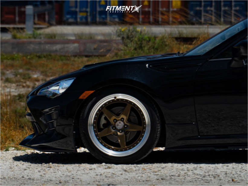 2019 Toyota 86 Base with 18x8.5 Aodhan Ds05 and Falken 235x40 on ...