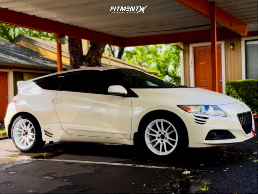 2014 Honda CR-Z EX with 17x8 Vors TR10 and Vercelli 215x45 on Stock ...