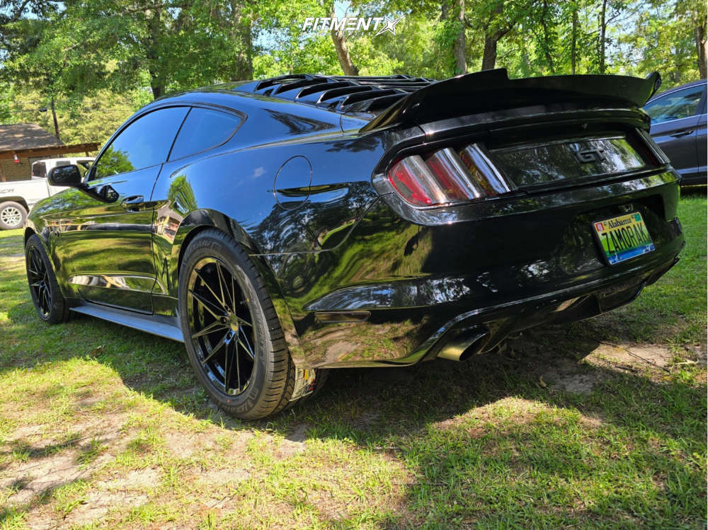 2017 Ford Mustang GT with 18x8.5 XXR 577 and Lexani 255x40 on Stock ...