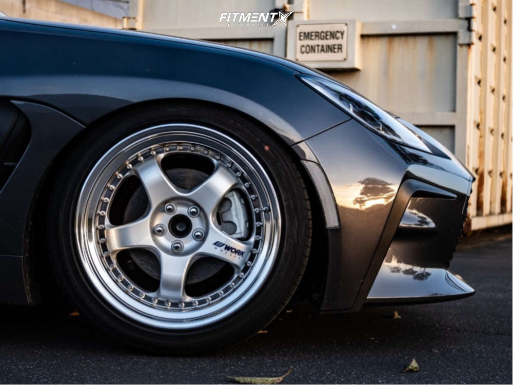 2023 Toyota GR86 Base with 18x9.5 Work Meister S1 3p and Nexen 245x40 ...