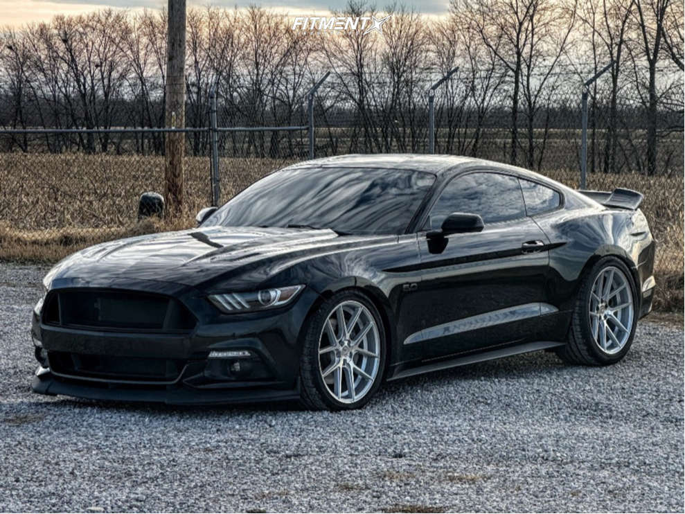 2016 Ford Mustang GT with 20x9 Aodhan Aff3 and Continental 275x25 on Lowering Springs | 3001800 ...