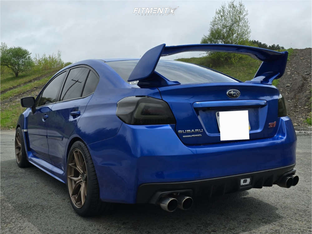 2018 Subaru WRX STI Base with 18x9.5 Enkei Tsr-x and Michelin 265x35 on ...