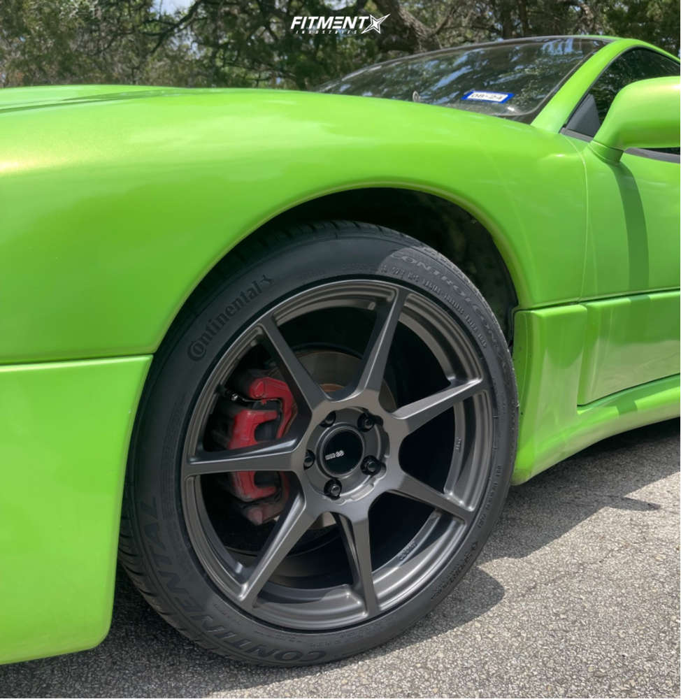 1994 Mitsubishi 3000GT Base with 18x8.5 Enkei Tfr and Continental ...