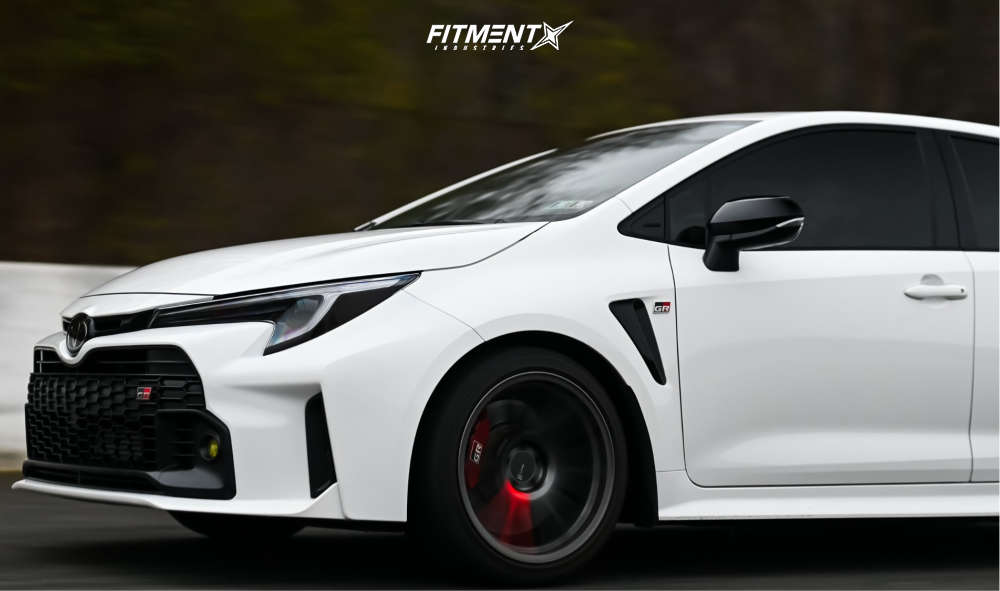 2023 Toyota GR Corolla Core with 18x9.5 Enkei Gtc01rr and Falken 255x35 ...