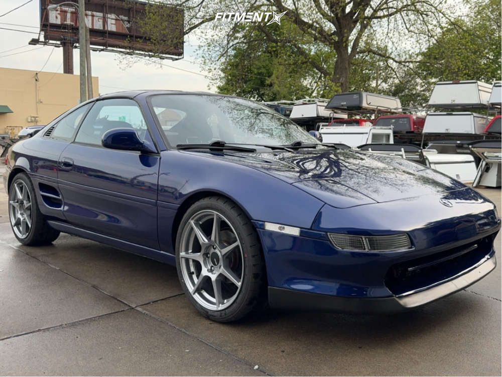 1991 Toyota MR2 Base with 17x8 Enkei Tfr and Yokohama 215x40 on ...
