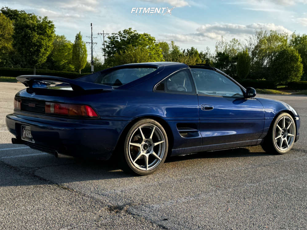 1991 Toyota MR2 Base with 17x8 Enkei Tfr and Yokohama 215x40 on ...