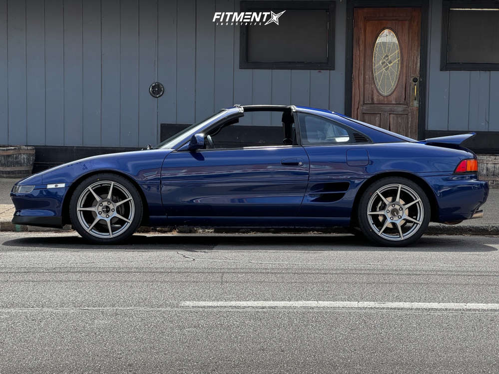 1991 Toyota MR2 Base with 17x8 Enkei Tfr and Yokohama 215x40 on ...