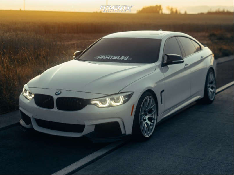 2019 BMW 440i Gran Coupe Base with 19x9.5 Apex Ec-7 and Nitto 235x35 on ...