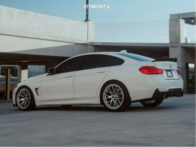 2019 BMW 440i Gran Coupe Base with 19x9.5 Apex Ec-7 and Nitto 235x35 on ...