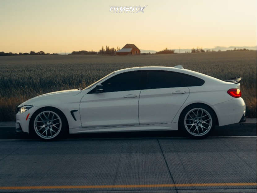 2019 BMW 440i Gran Coupe Base with 19x9.5 Apex Ec-7 and Nitto 235x35 on ...