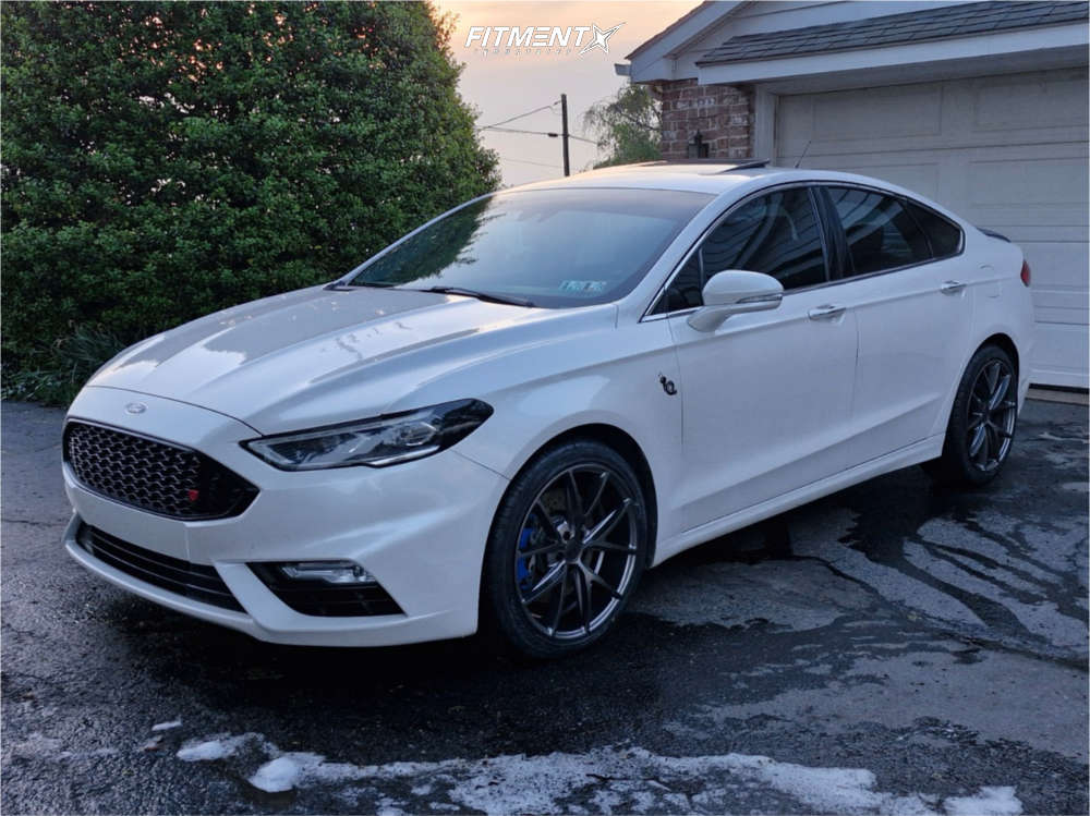 2017 Ford Fusion Sport with 19x8.5 Niche Misano and Lexani 235x40 on ...