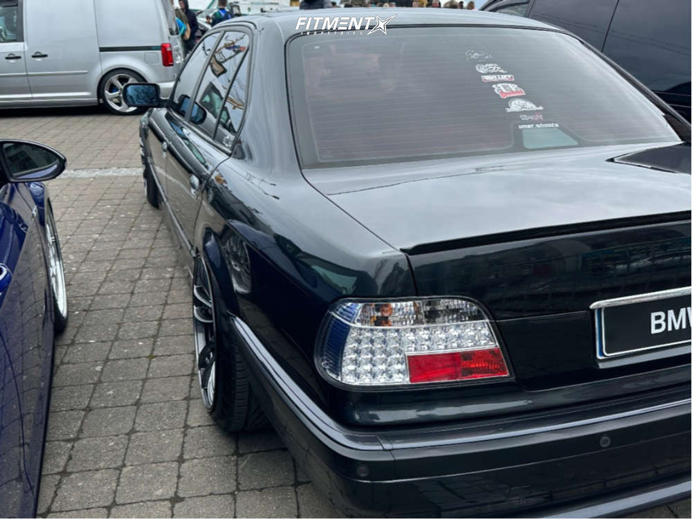 2000 BMW 740i Base with 19x11 Japan Racing Jr29 and Michelin 245x45 on ...