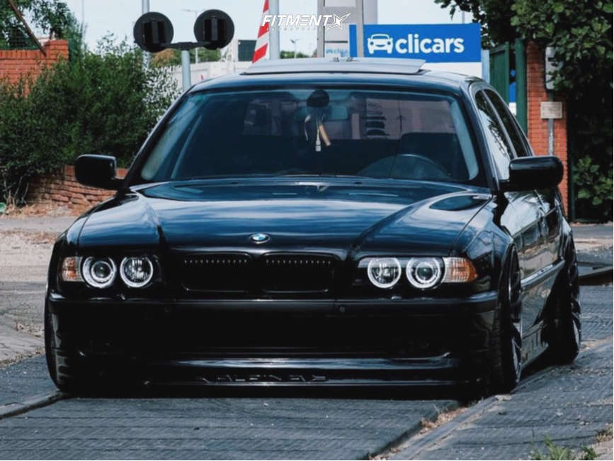 2000 BMW 740i Base with 19x11 Japan Racing Jr29 and Michelin 245x45 on ...