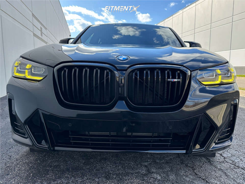2024 BMW X4 M40i with 22x9 Ferrada FR4 and Continental 265x30 on ...