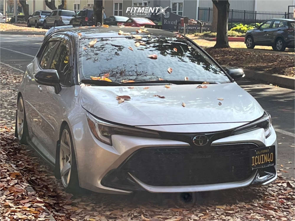 2024 Toyota Corolla SE with 18x9.5 Heritage Imola Monoc and Continental ...