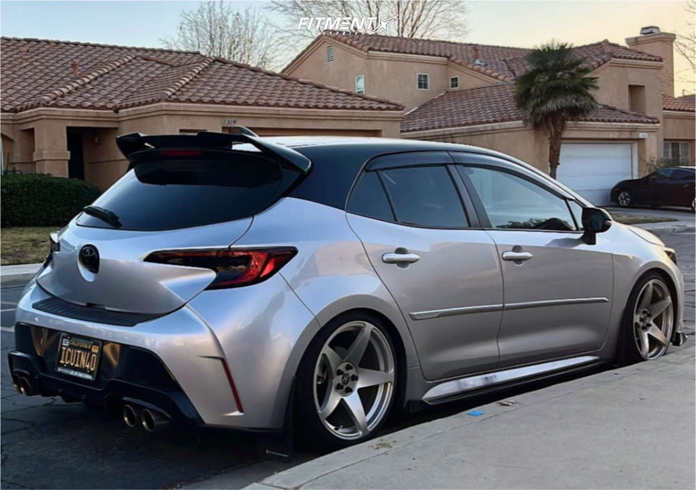 2024 Toyota Corolla SE with 18x9.5 Heritage Imola Monoc and Continental ...