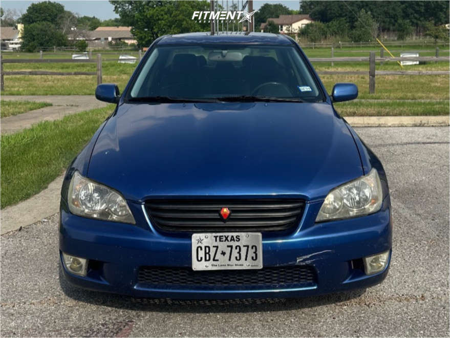 2003 Lexus IS300 Base with 17x8 Aodhan Ah02 and Continental 215x45 on ...