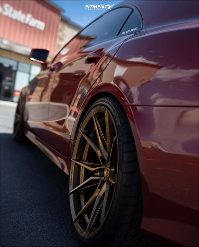 2015 Mercedes-Benz CLS63 AMG S 4Matic with 20x10 Rohana Rfx13 and Ohtsu ...