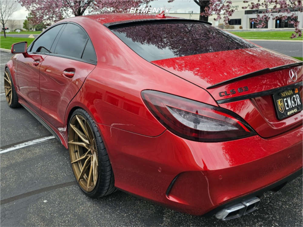 2015 Mercedes-Benz CLS63 AMG S 4Matic with 20x10 Rohana Rfx13 and Ohtsu ...