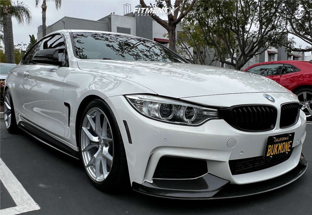 2016 BMW 435i ZHP with 18x8.5 Aodhan Aff7 and Michelin 235x40 on ...