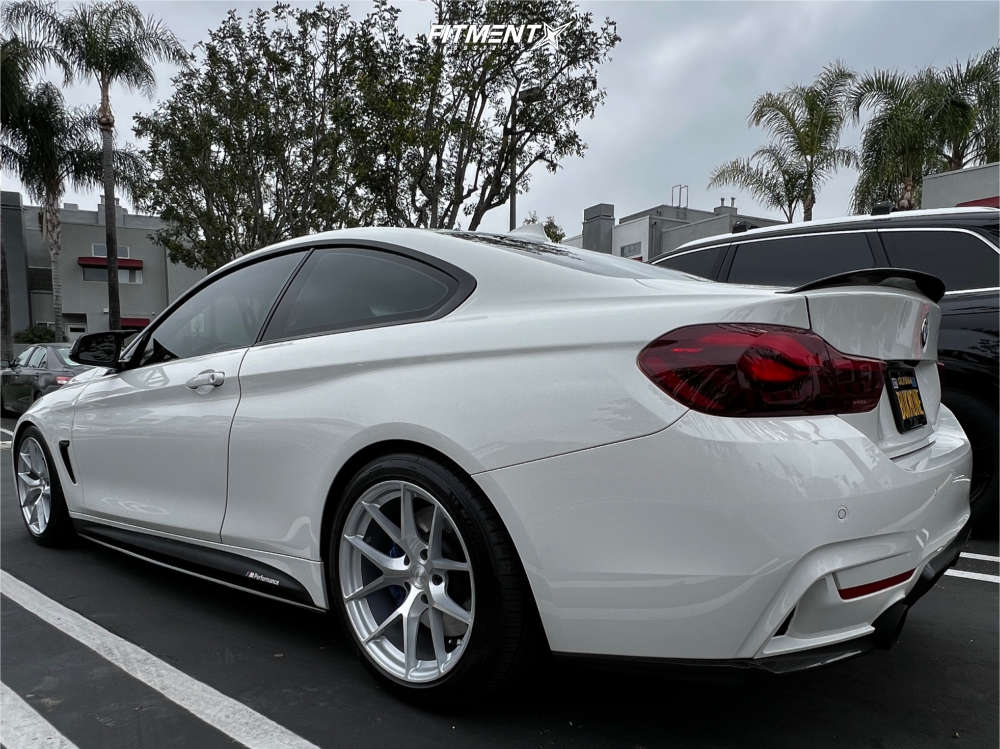 2016 BMW 435i ZHP with 18x8.5 Aodhan Aff7 and Michelin 235x40 on ...