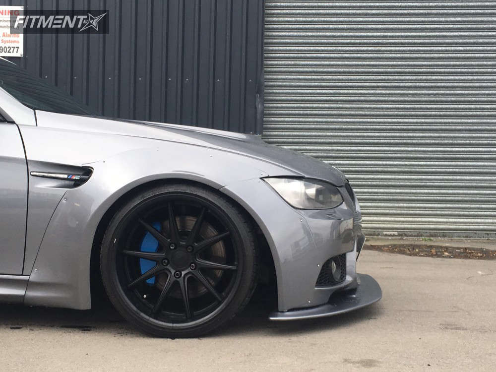 2007 BMW M3 Base with 19x13 Work Gnosis CV201 and Achilles 295x35 on ...
