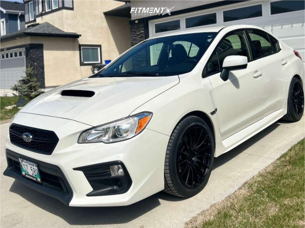 2019 Subaru WRX Base with 18x8.75 XXR 550 and Continental 245x40 on ...
