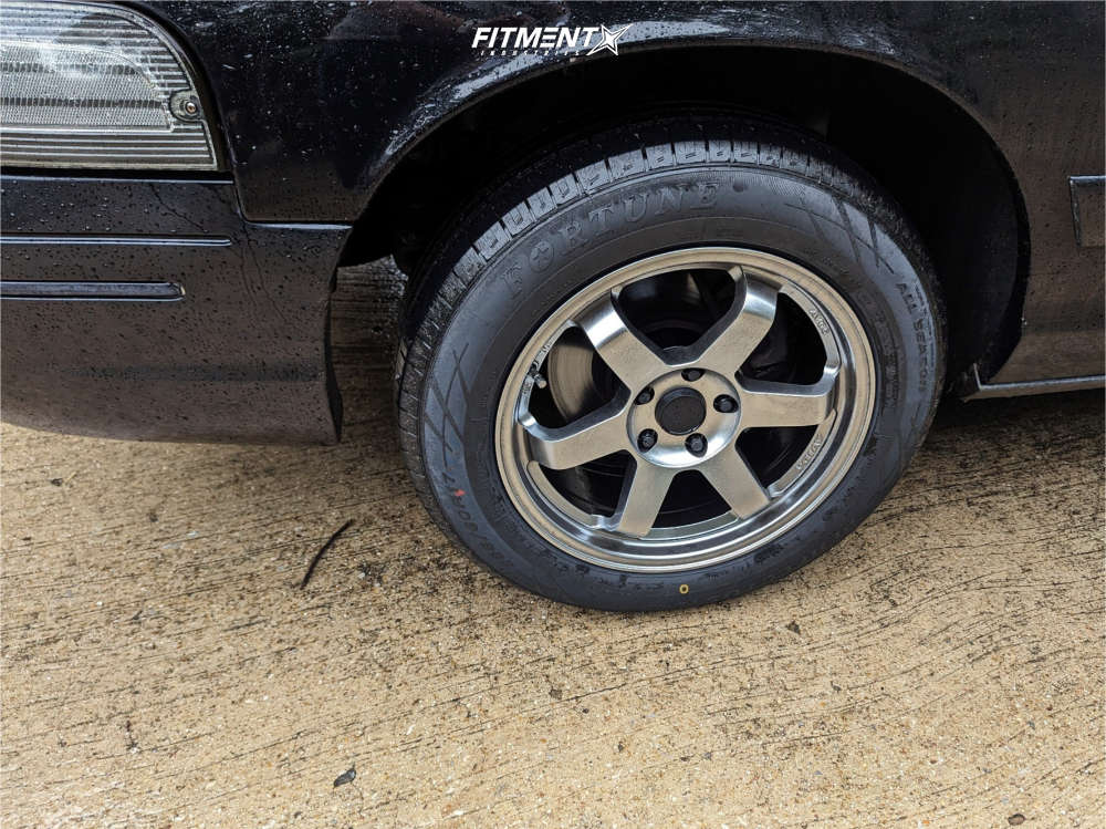 2000 Ford Crown Victoria Police Interceptor with 17x8 AVID1 Av6 and ...