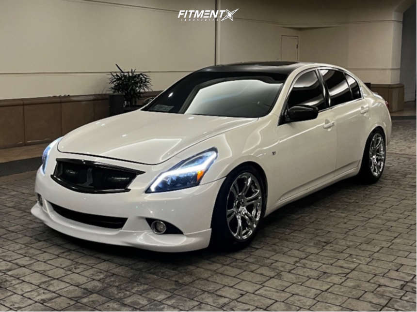 2011 INFINITI G37 Journey with 18x9.5 Kansei NEO and Lexani 255x45 on ...