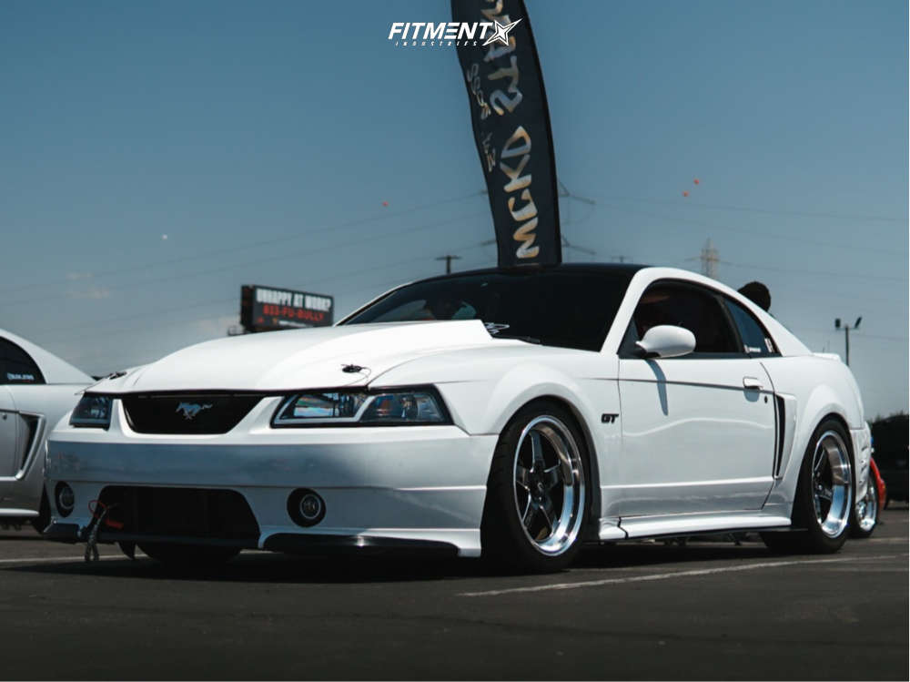 2002 Ford Mustang GT with 18x10 Cosmis Racing Xt-005r and Accelera ...