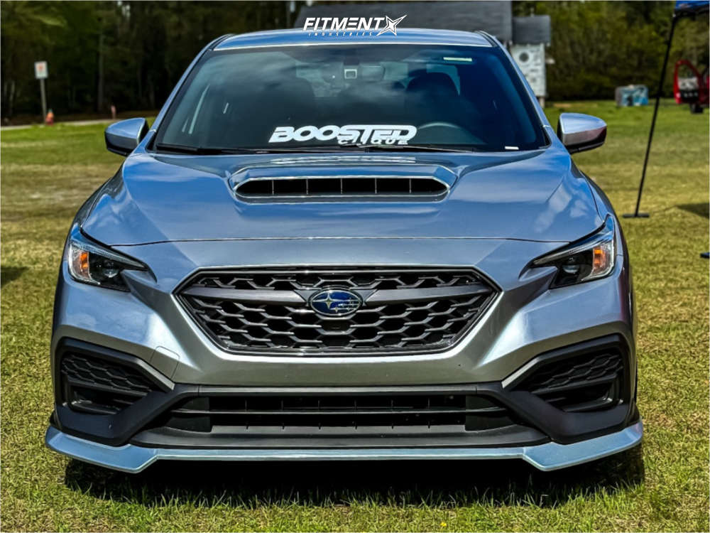 2023 Subaru WRX Base with 18x9.5 Anovia Night and Falken 265x35 on ...