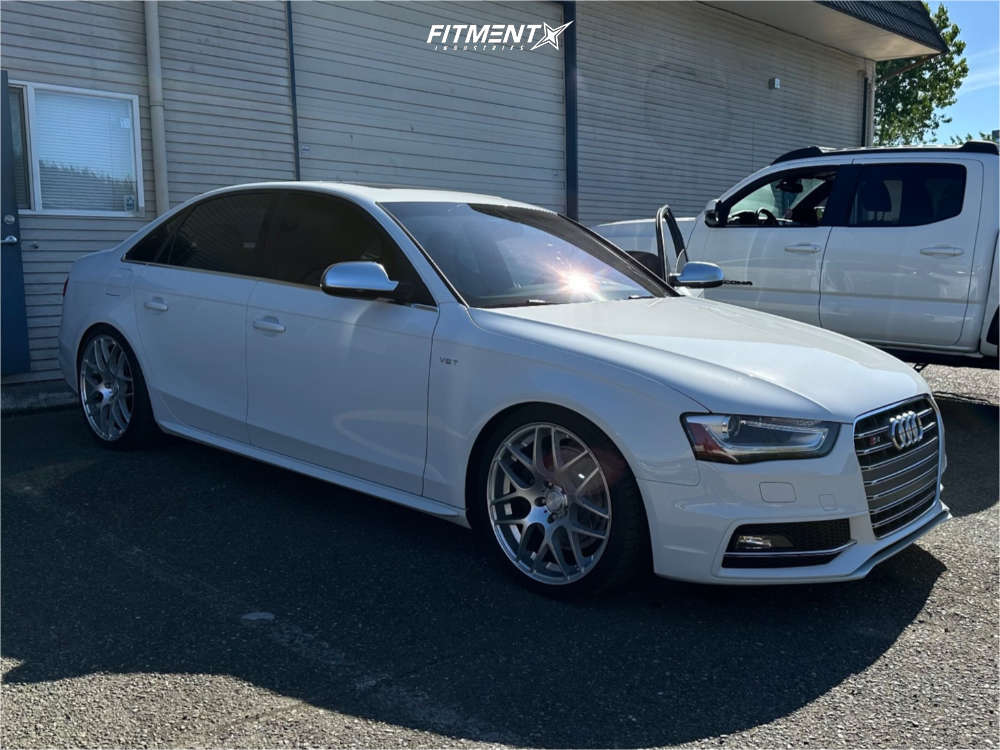 2015 Audi S4 Premium Plus with 19x8.5 MRR Uo2 and Continental 245x35 on ...